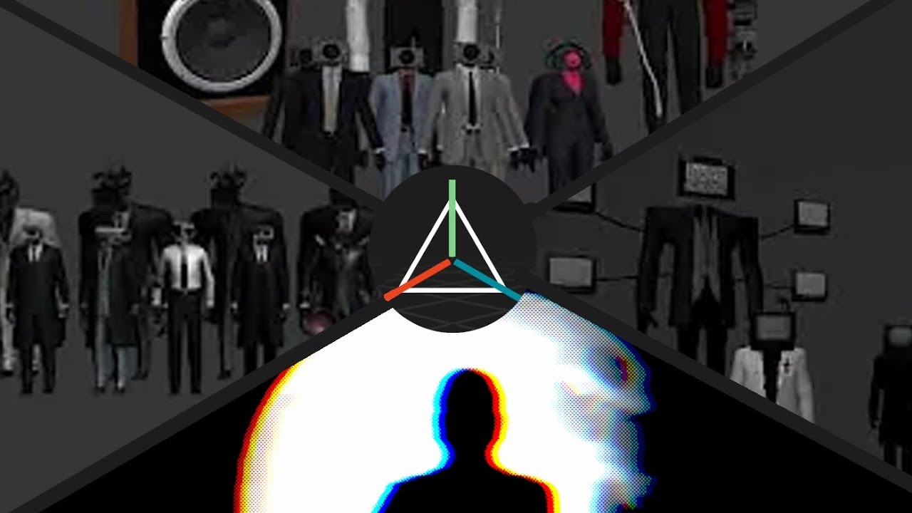 mega pack de todas las facciones de skidibi skidibi (modelos P3D) - YouTube