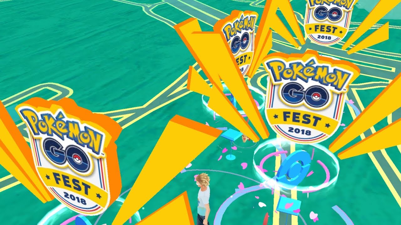 POKEMON GO FEST 2018 LIVE STREAM! - YouTube