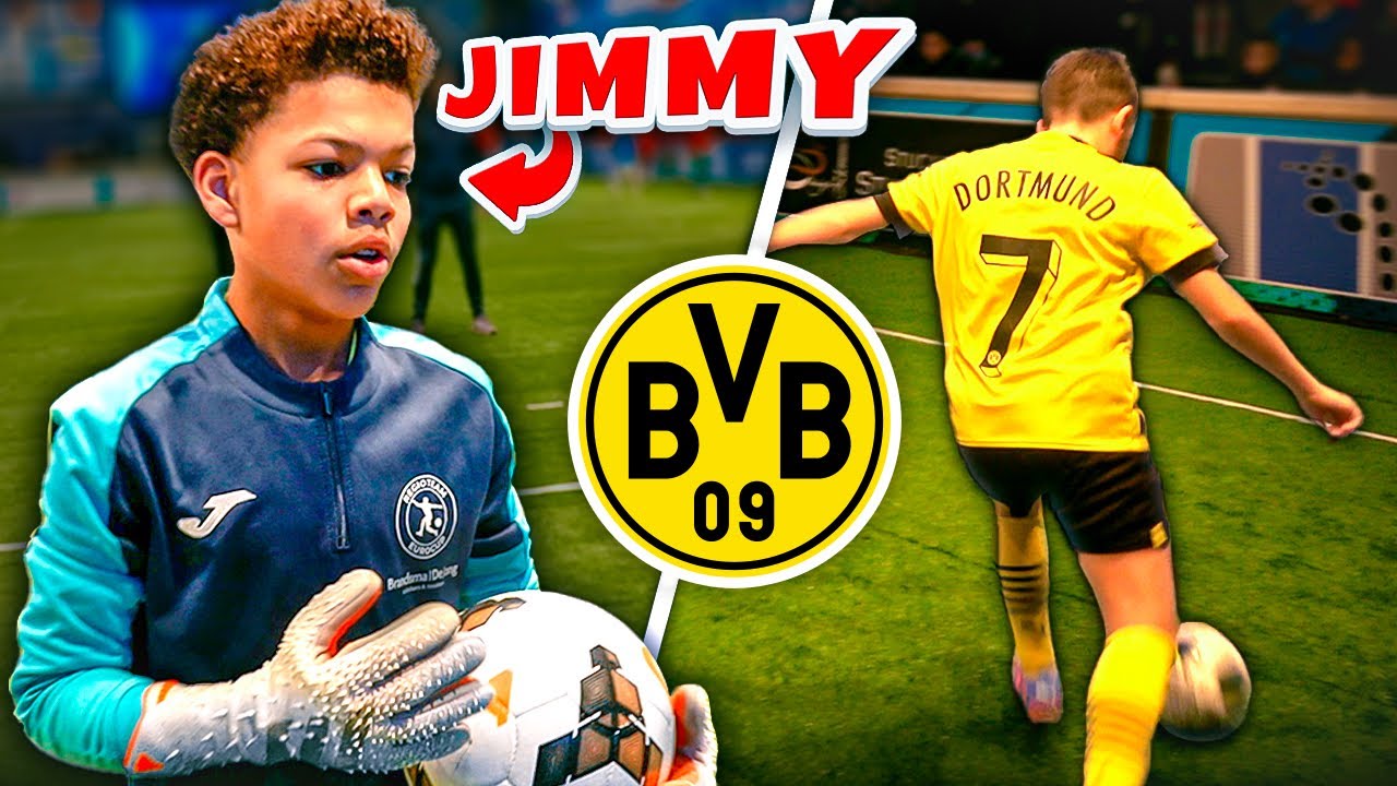 JIMMY SPEELT TEGEN DORTMUND ! - YouTube
