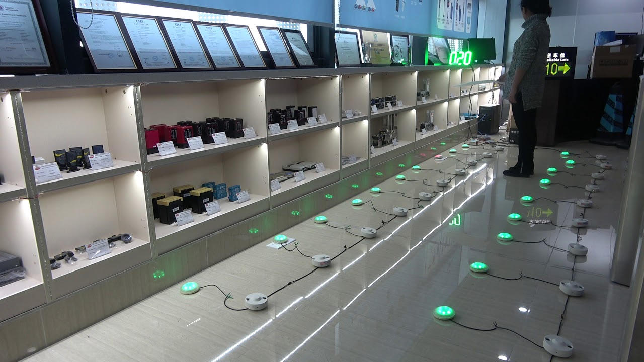 Tenet-Ultrasonic parking guidance system demo - YouTube