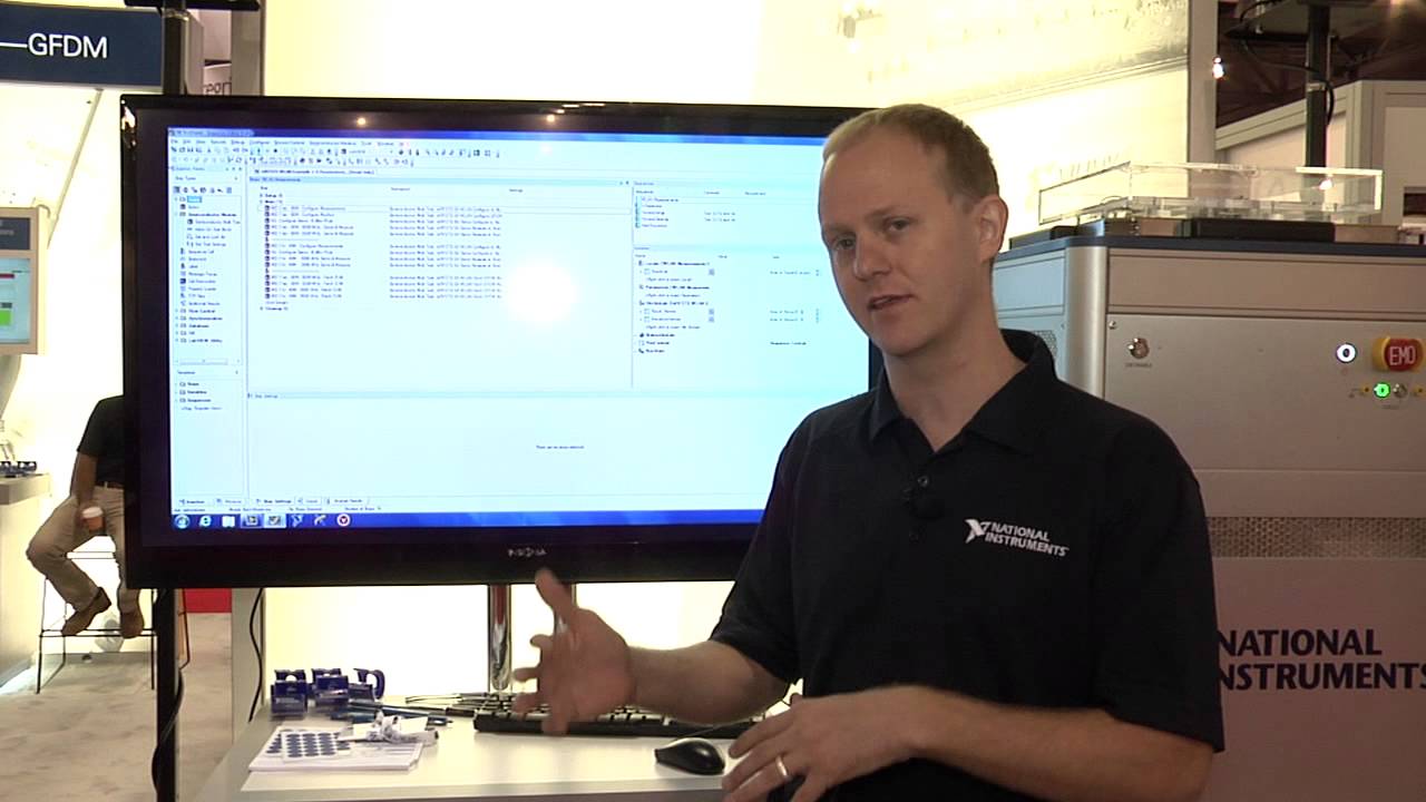 National Instruments - Semiconductor Test System Demo - YouTube