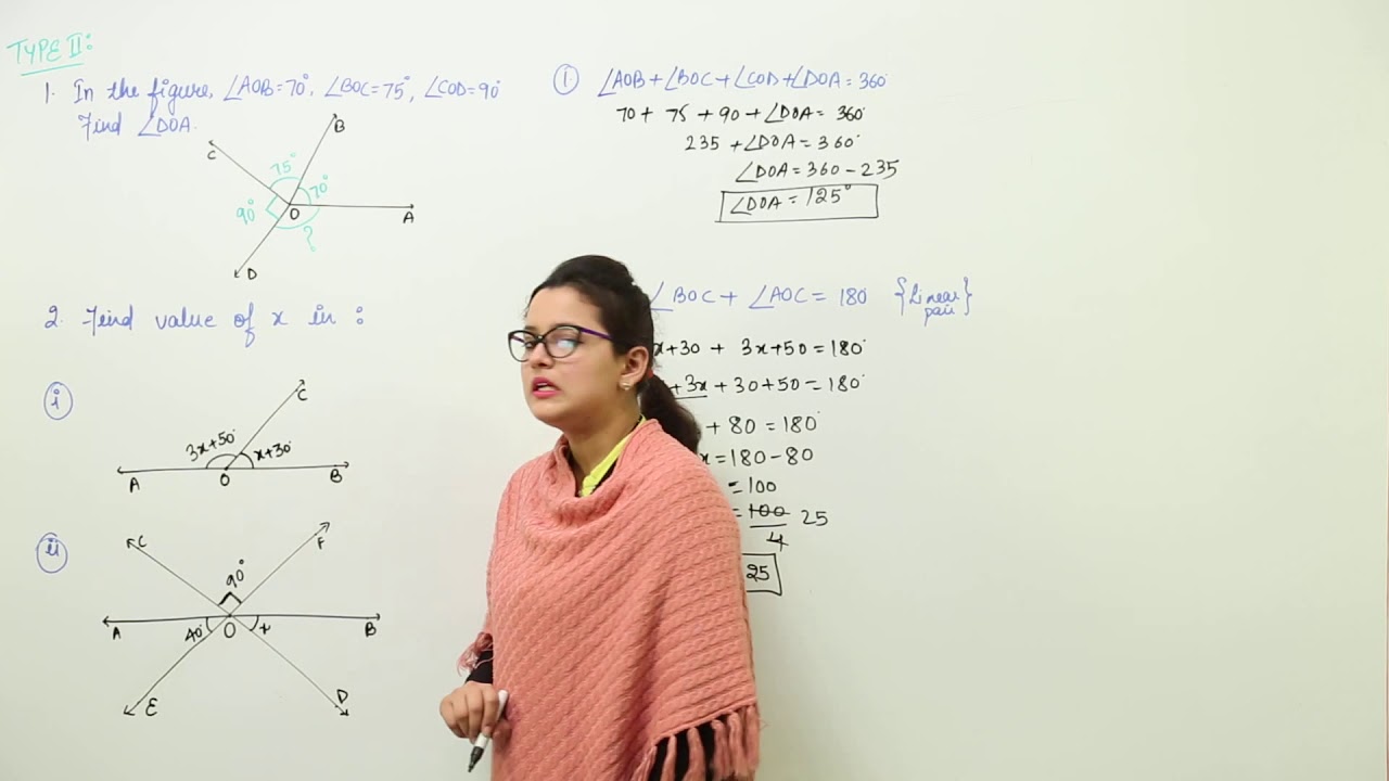 Best Free Lecture l ICSE CLASS 6 | MATHS | CHAPTER 1 | ANGLES AND ...