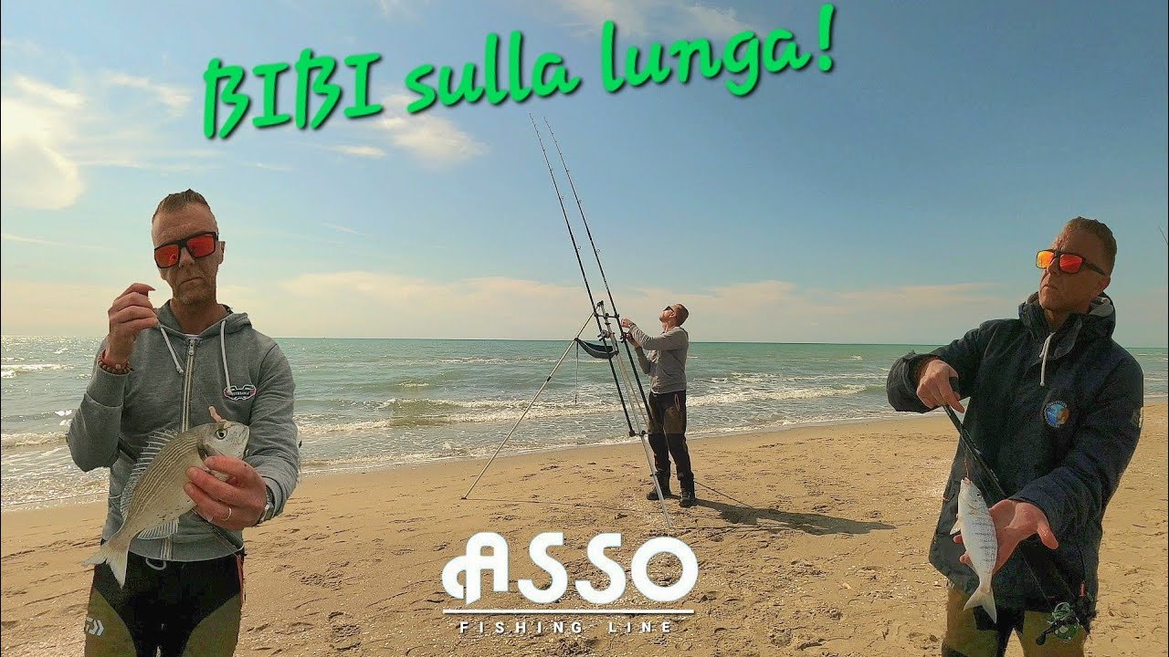 Spiaggia Bassa: Esca Bibi alla ricerca dell'ORATA 🐟 - YouTube