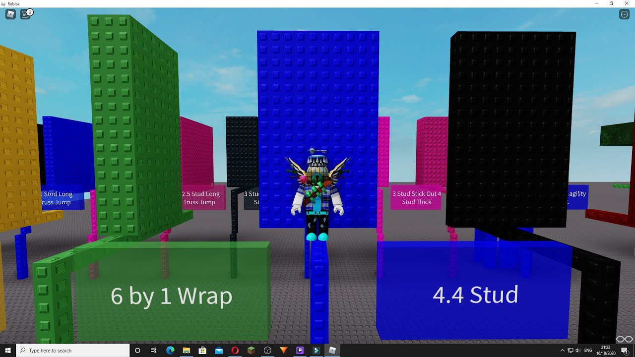 4.4 stud stick out - YouTube