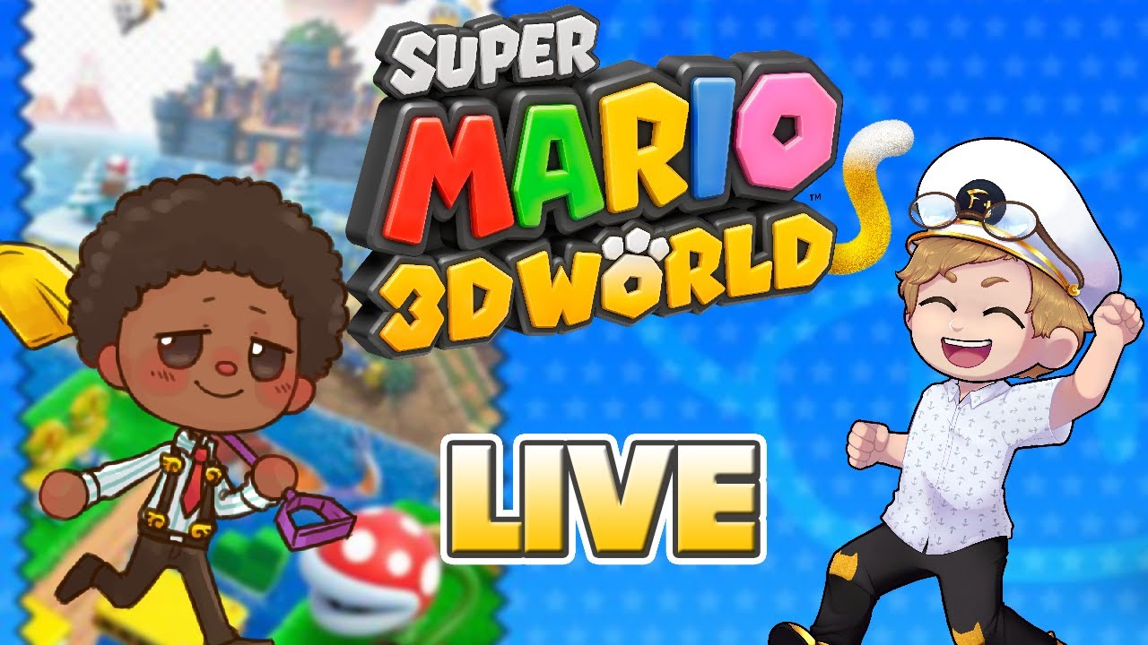 🔴 this is mario mario - Mario 3D World (Blind Playthrough) /w @failboat ...