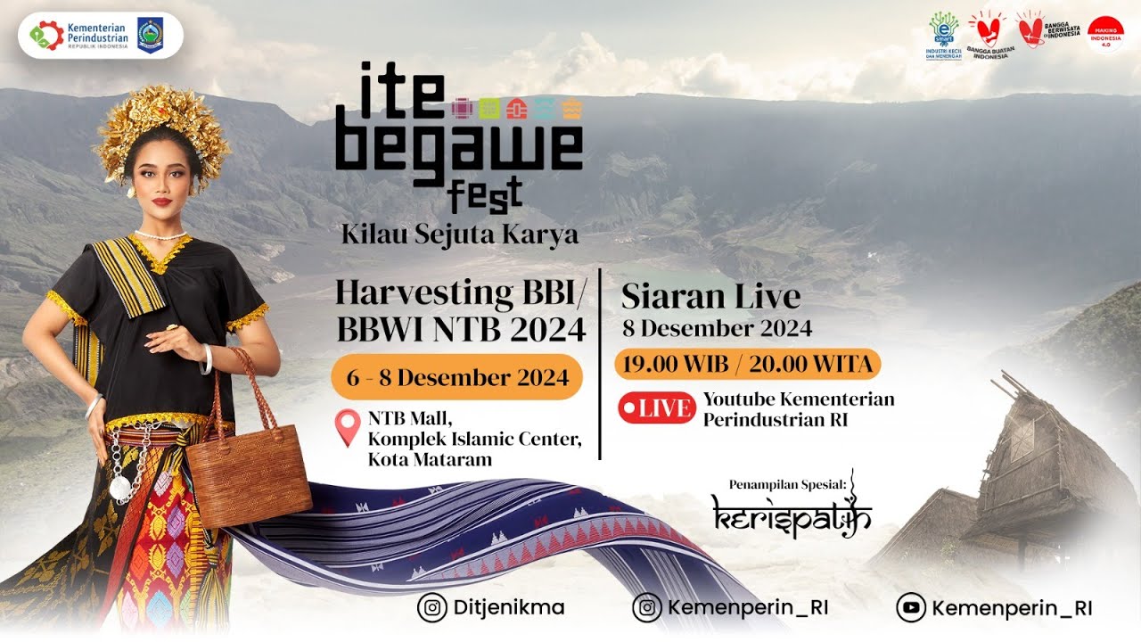 ite begawe fest: Kilau Sejuta Karya | Harvesting Gerakan Nasional BBI ...