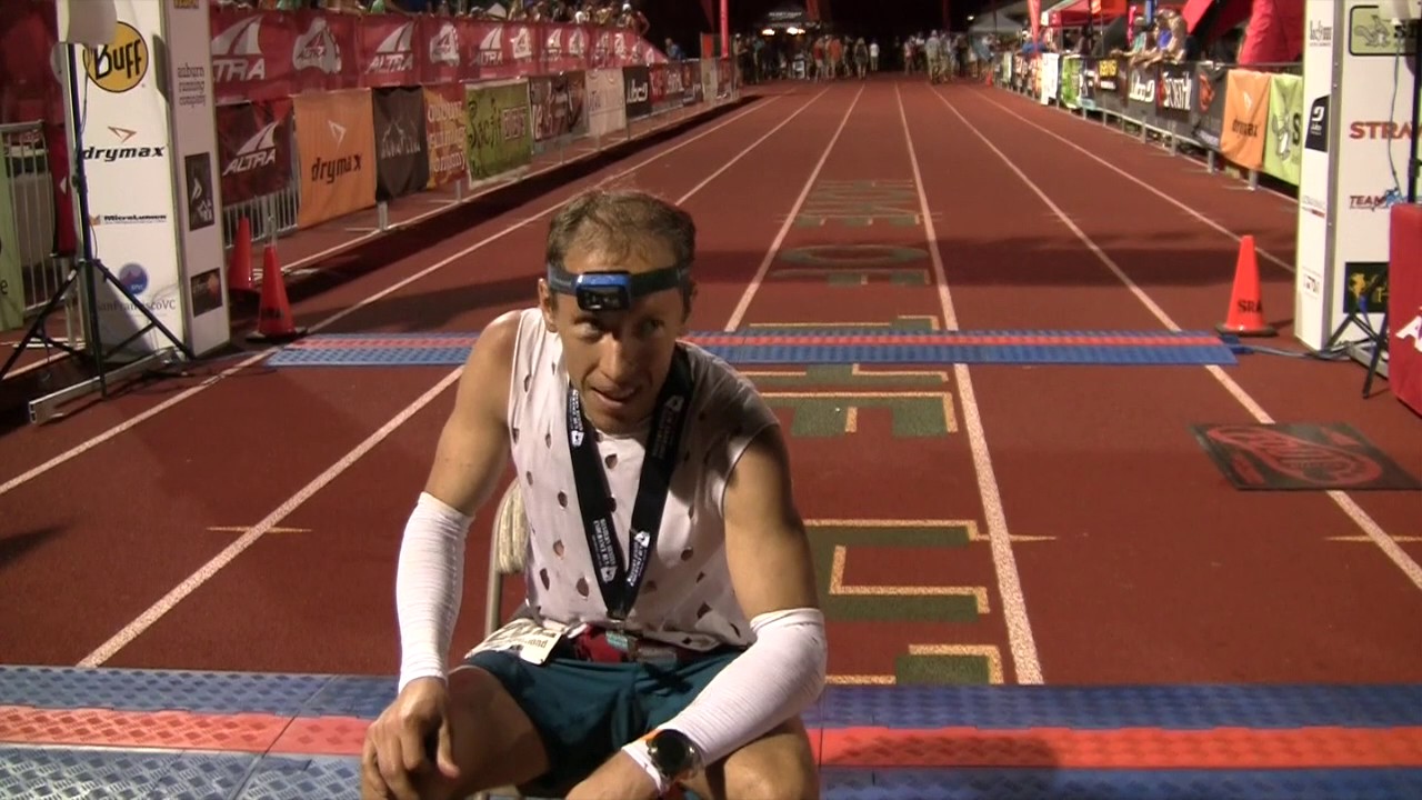Mark Hammond 2017 Western States 100 Finish - YouTube