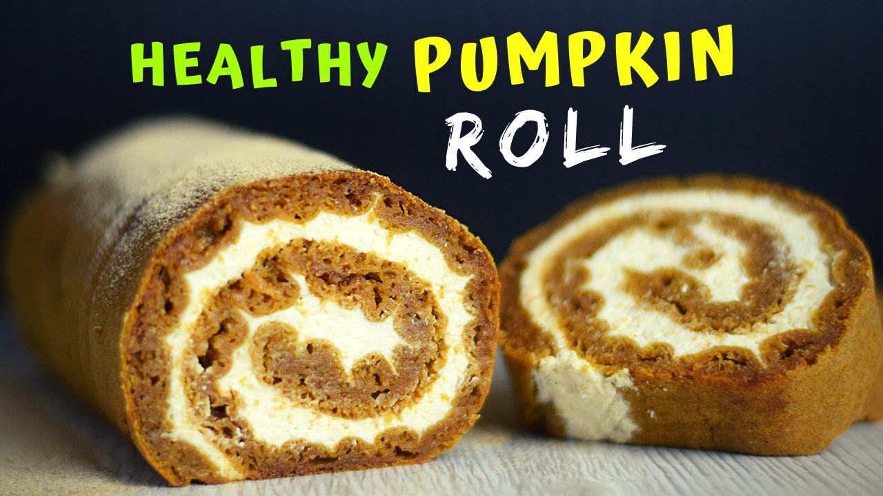 Easy Pumpkin Roll HEALTHY And LOWER IN CALORIES YouTube easy-pumpkin-roll-healthy-and-lower-in-calories-youtube