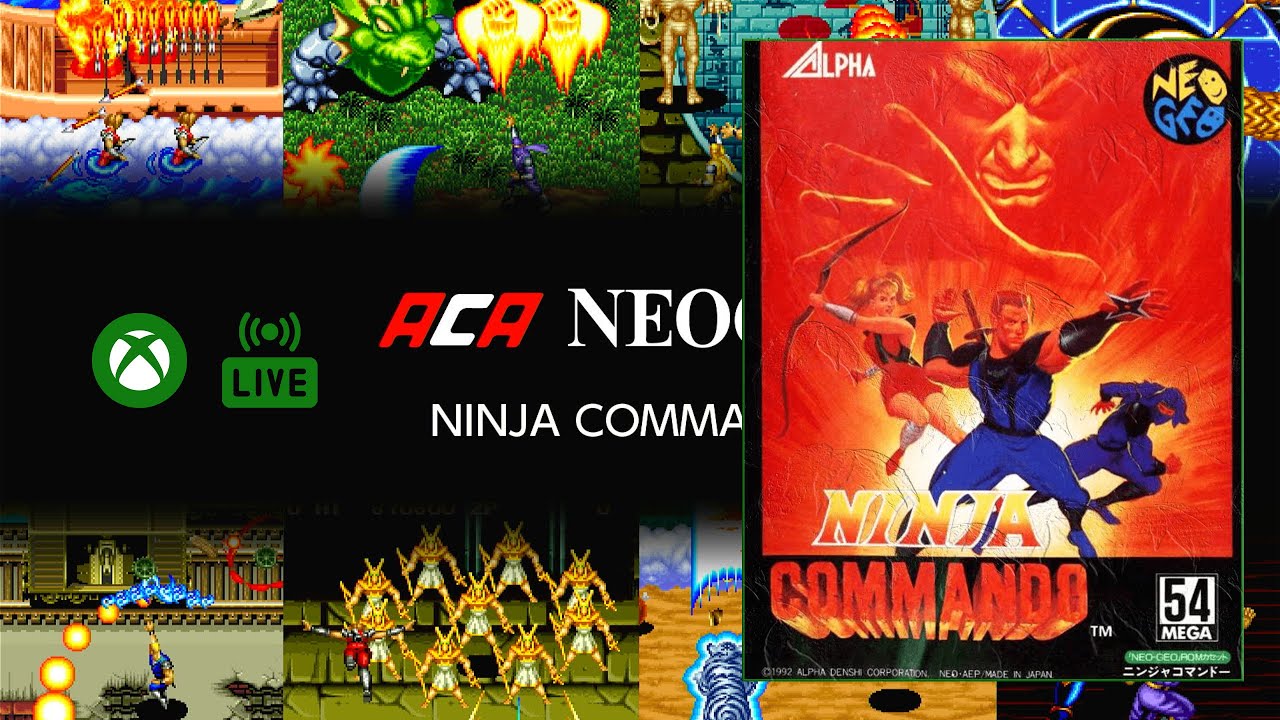ACA NEOGEO NINJA COMMANDO ไทย - YouTube