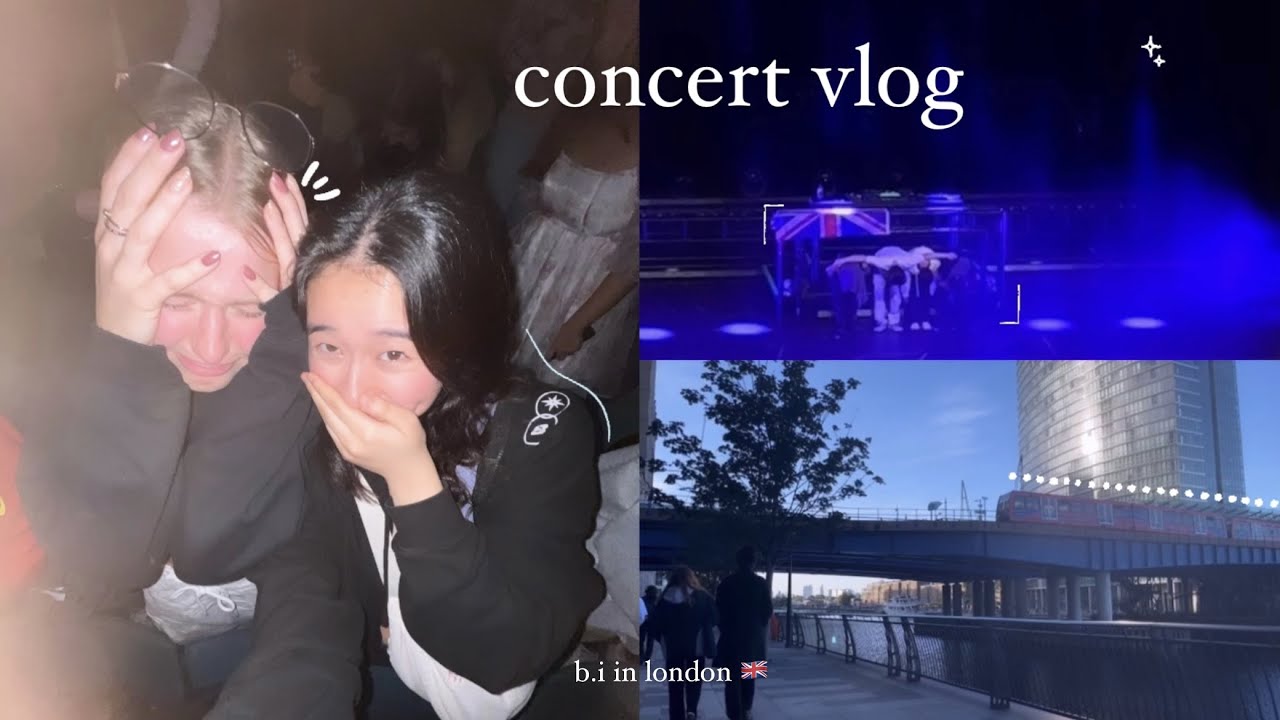 concert vlog 📸, - 2023, b.i 1st europe tour: love or die - london - YouTube