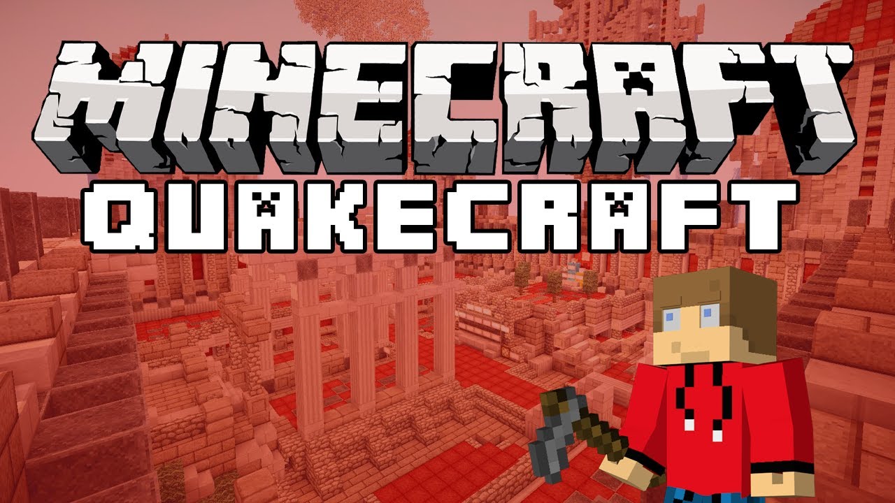 Minecraft: QuakeCraft Mini-Game Part 2! - YouTube