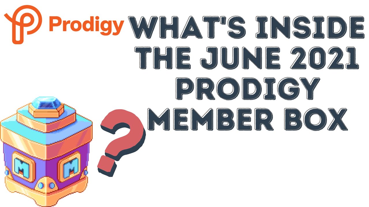 What's Inside the June 2021 Prodigy Member box? - YouTube
