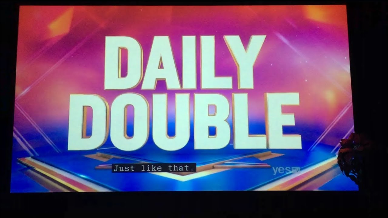 Daily Double Logo Jeopardy