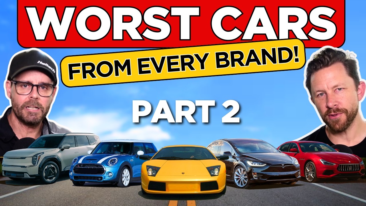 The WORST car from EVERY car brand (Part 2) - YouTube