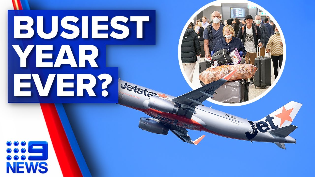 Jetstar ready for its busiest Christmas ever | 9 News Australia - YouTube
