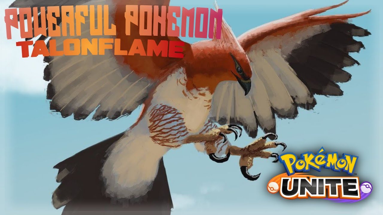 POKEMON UNITE TALONFLAME GAMEPLAY | BUILDS, TRICKS, MOVESETS, RANKED ...