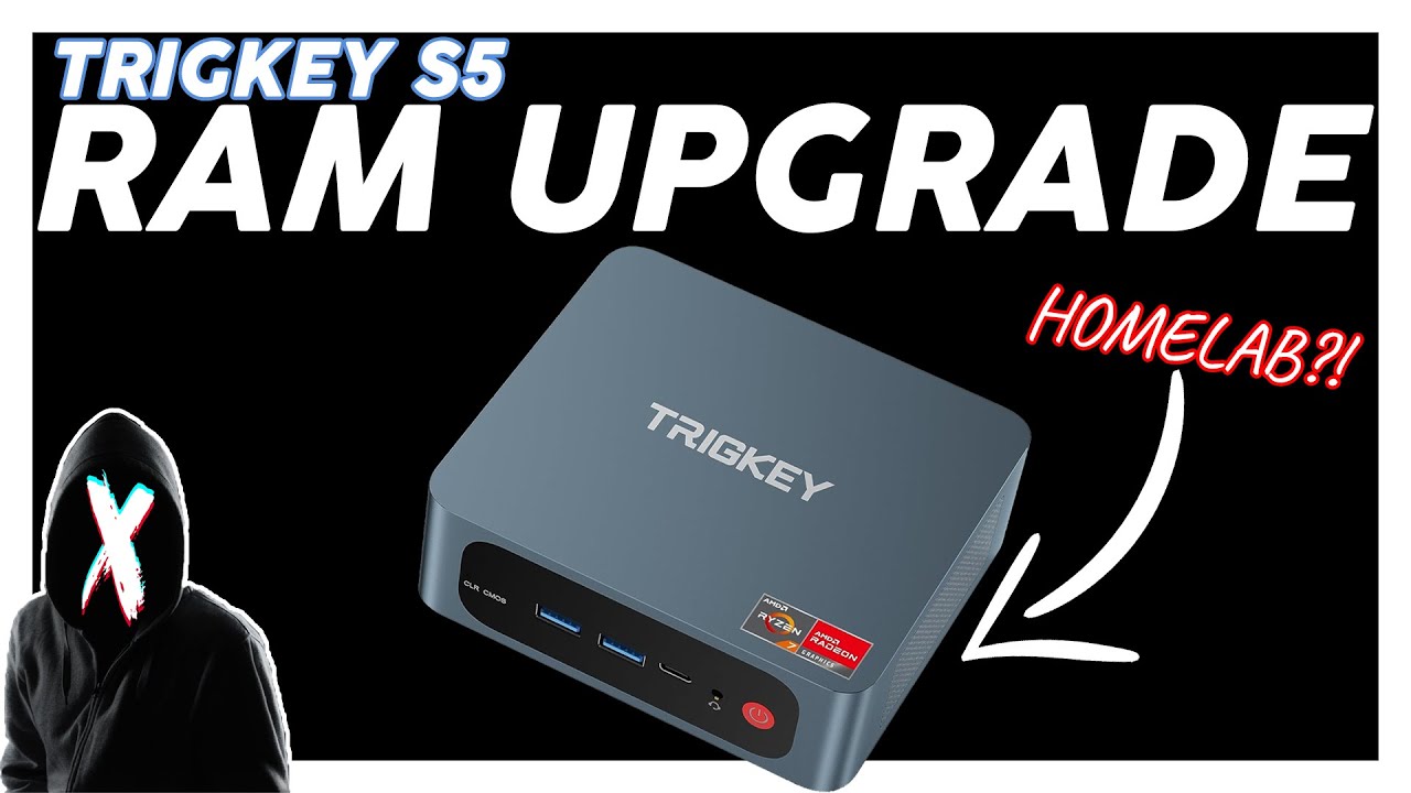 How to Upgrade RAM in the Trigkey Mini PC | Trigkey S5 RAM Upgrade ...