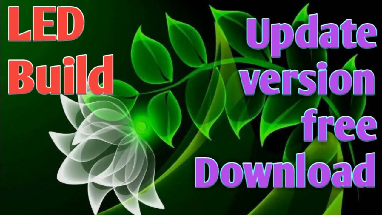 LED Build new version - YouTube