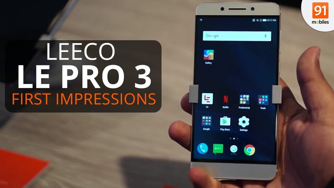 LeEco Le Pro 3: First Look | Hands on | MWC 2017 - YouTube