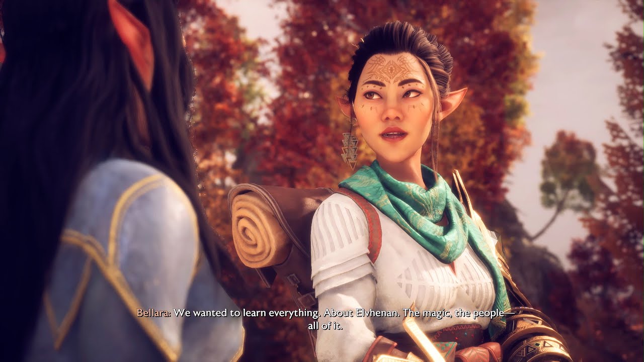 Dragon Age The Veilguard | Bellara opens up about her brother - YouTube