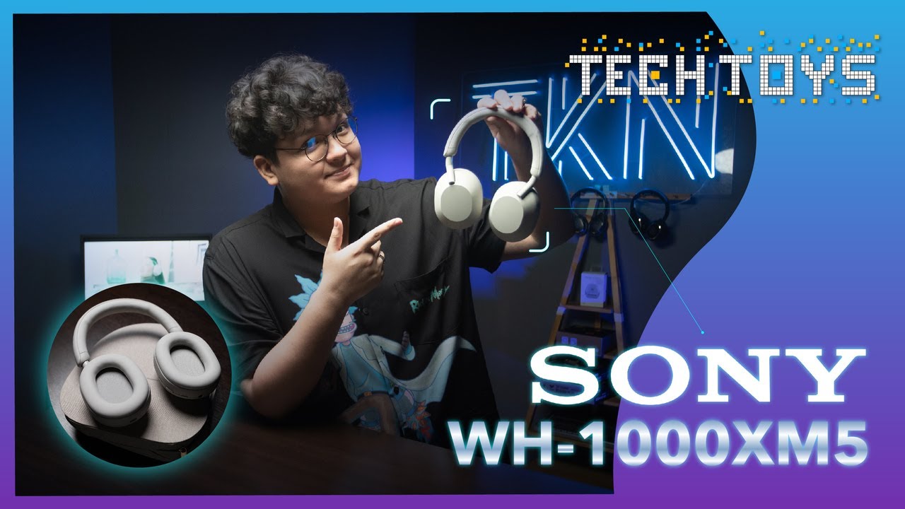 Tech Toys SONY WH-1000 XM5 หูฟังไฮเรสออดิโอไร้สาย - YouTube