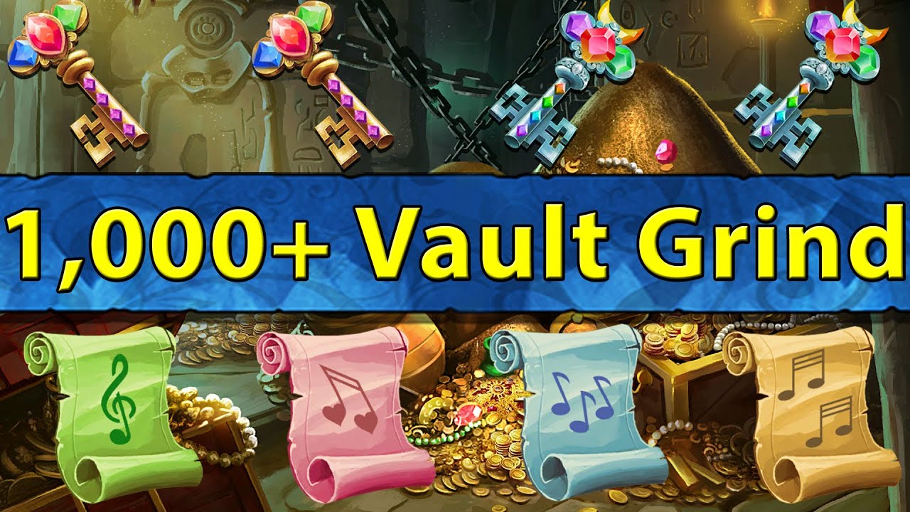 Gems of War: 7 Hours of Pure RNG Vault Key Hunting | 1,000 Vault Grind! - YouTube