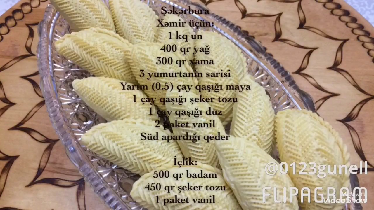 Şekerbura | Milli metbex | Deqiq resept ve incelikleri ile - YouTube