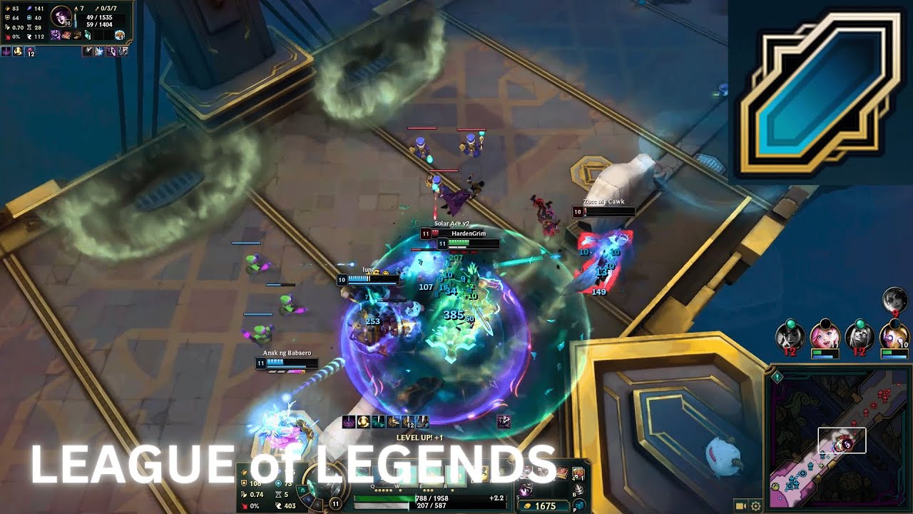 League of Legends ARAM (Arcane theme) Gameplay #3 - YouTube