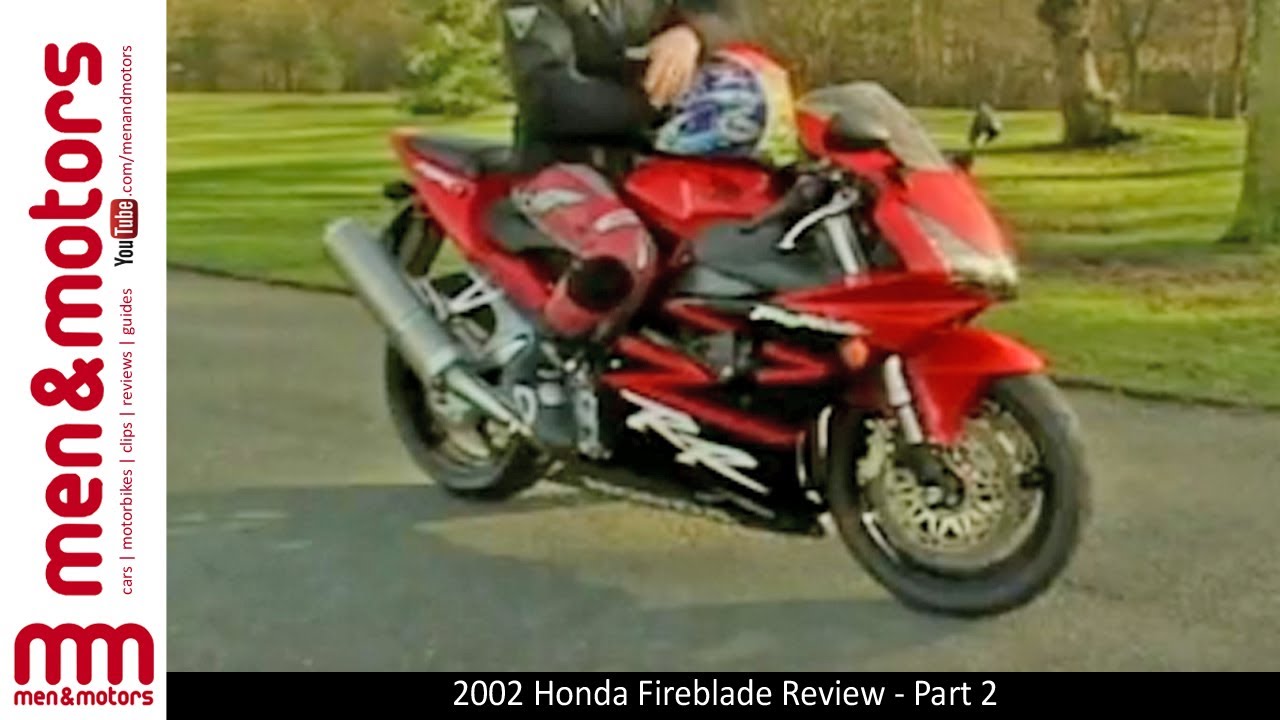 2002 Honda Fireblade Review - Part 2 - YouTube