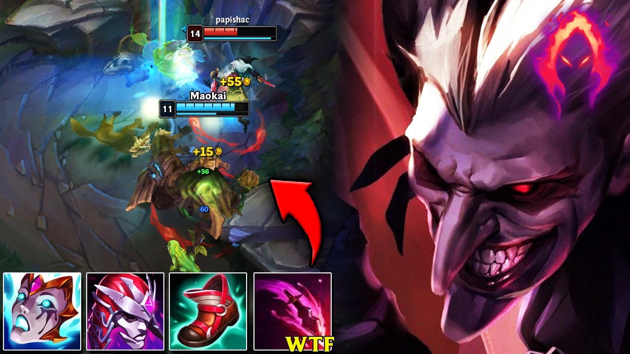 OUTJUNGLING MAOKAI WITH AP JUNGLE SHACO! - YouTube