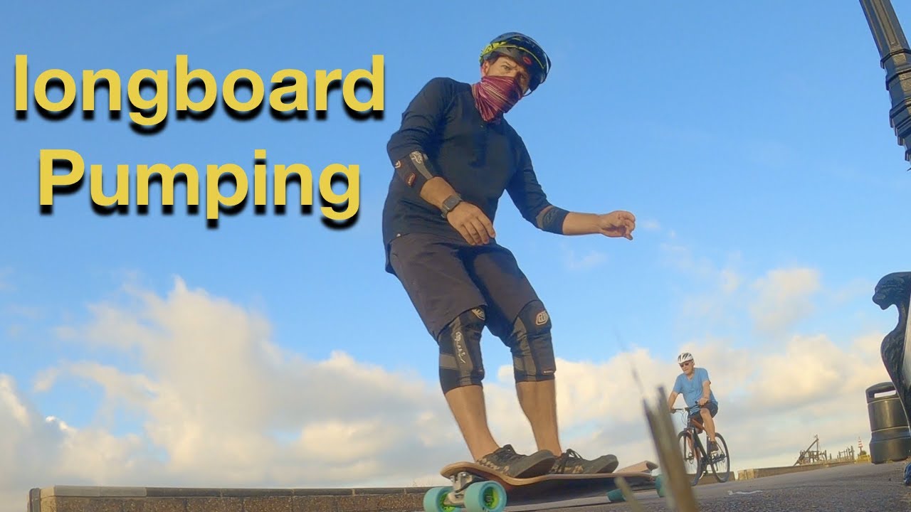ldp skate/subsonic century 40 longboard pumping/long-distance pumping ...