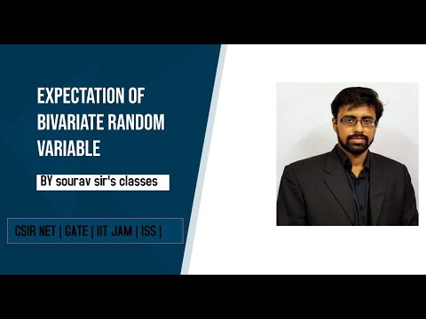 MATHEMATICAL EXPECTATION OF BIVARIATE RANDOM VARIABLE - YouTube