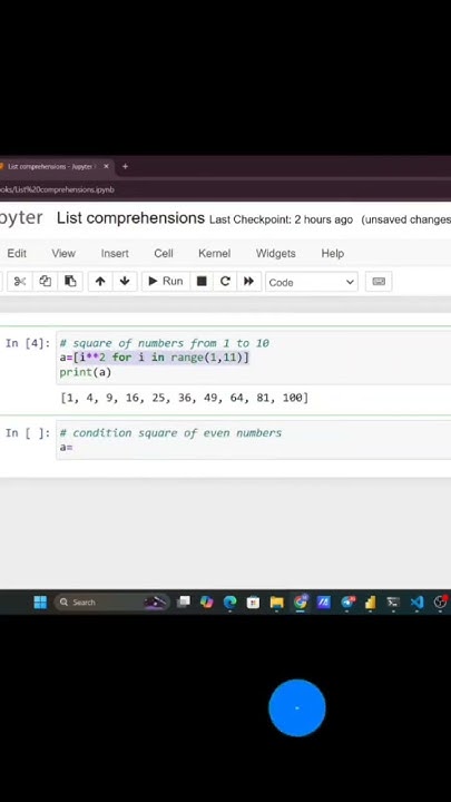 Master Python List Comprehensions in 60 Seconds! 🔥 | #PythonTips #Coding - YouTube