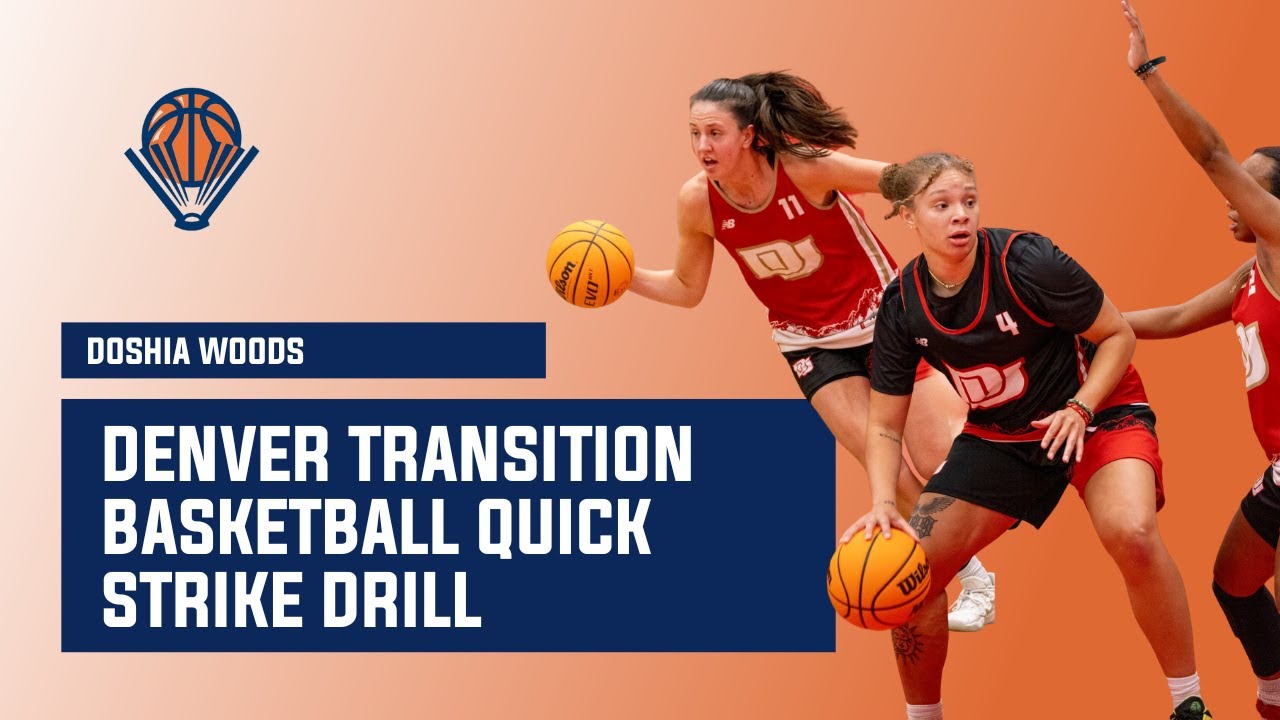 Denver Transition Basketball Quick Strike Drill - YouTube