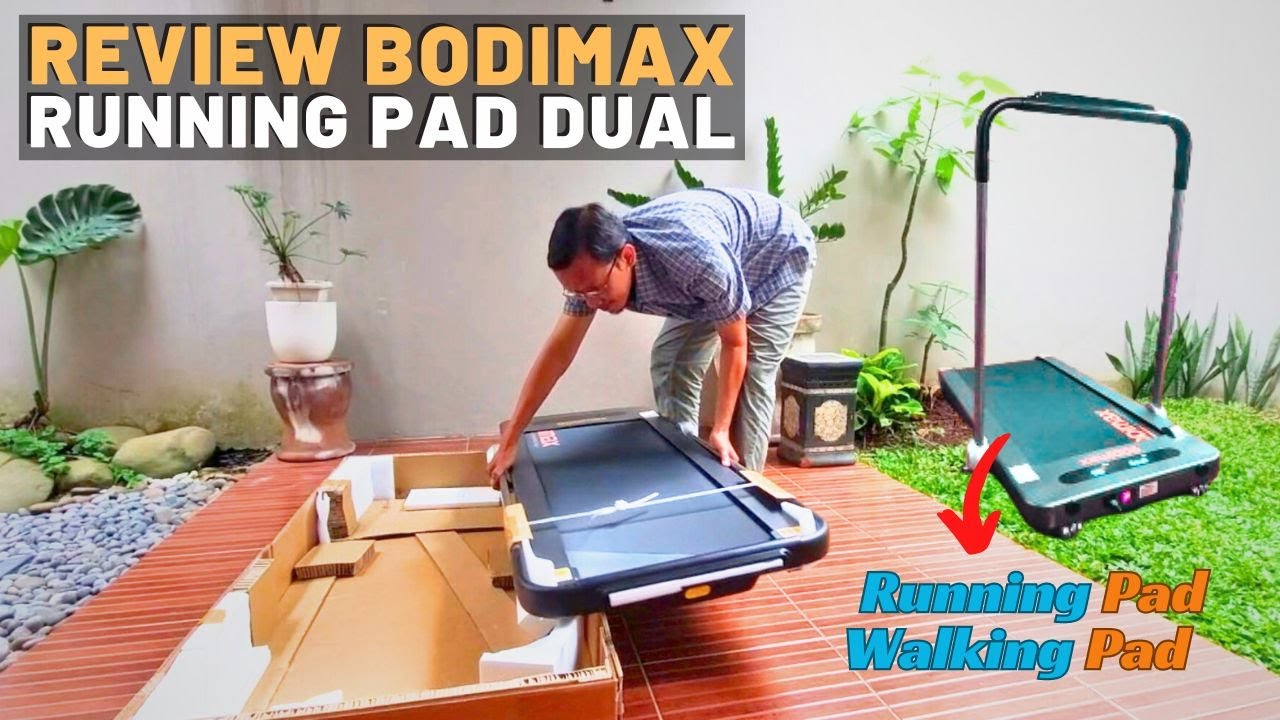 Review Treadmill Bodimax Running Pad Dual, Yang Habis Dapat THR Wajib ...