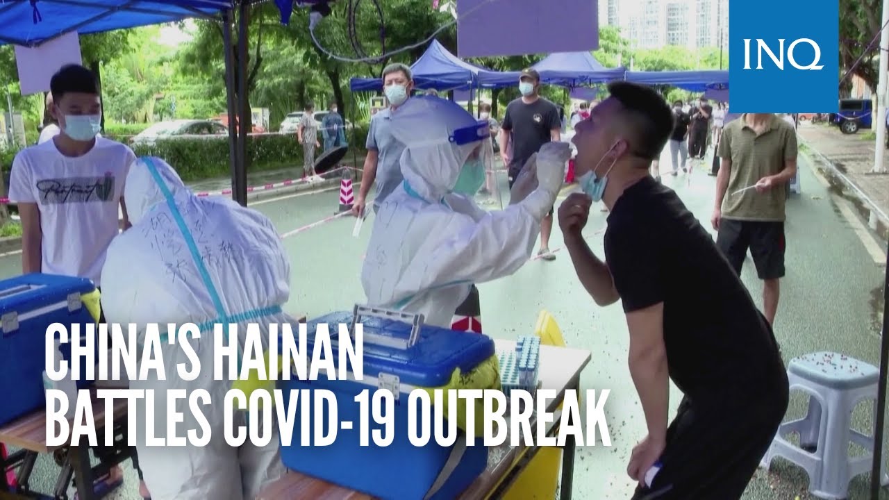 China's Hainan battles COVID-19 outbreak - YouTube