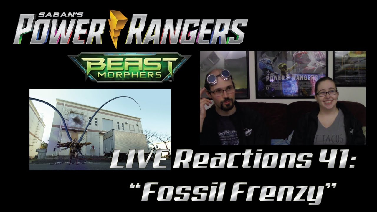 Power Rangers Beast Morphers Live Reactions 41 - "Fossil Frenzy" - YouTube