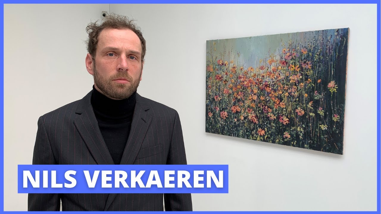 Nicolas Dewaelheyns rencontre le peintre belge Nils Verkaeren - YouTube