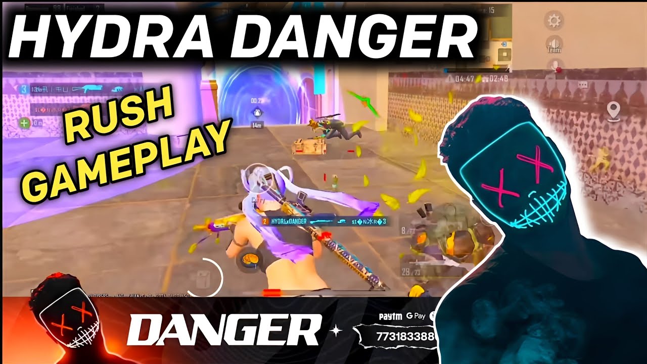 HYDRA DANGER INTENSE GAMEPLAY 😱🐉 HYDRA DANGER RUSH GAMEPLAY 👍 ...