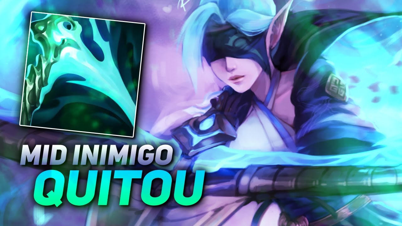 FIZ O MID INIMIGO QUITAR EM 12 MINUTOS COM MINHA VAYNE MID - YouTube