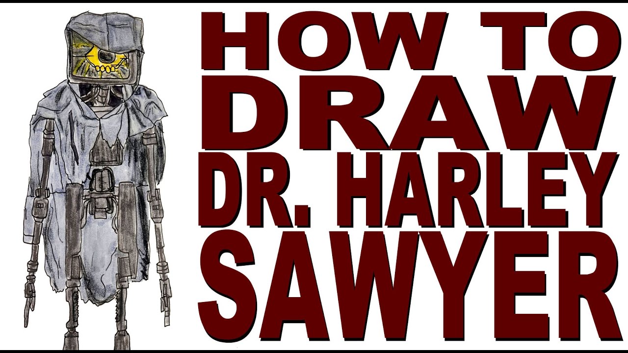 How to draw Dr. Harley Sawyer (Poppy Playtime) - YouTube