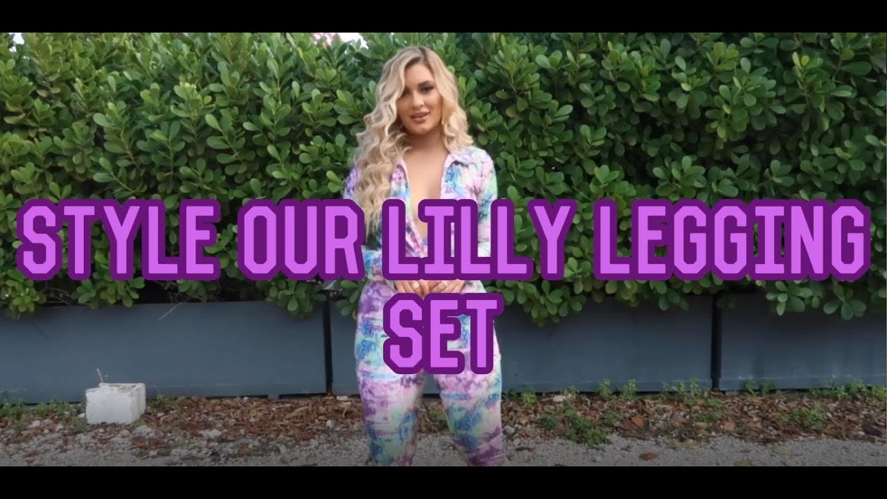 Style Our Lilly Legging Set! - YouTube