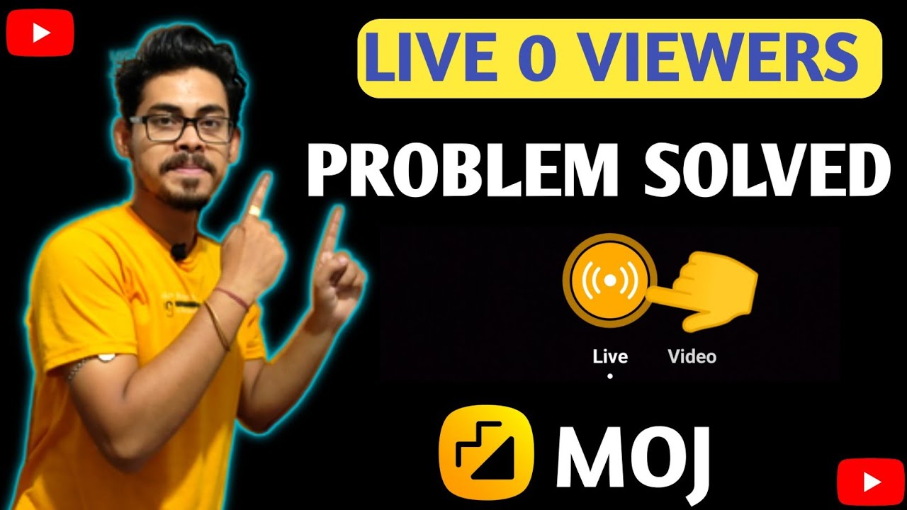 How To Increase MOJ LIVE Viewers | MOJ Live Low Reach Problem Solved ...