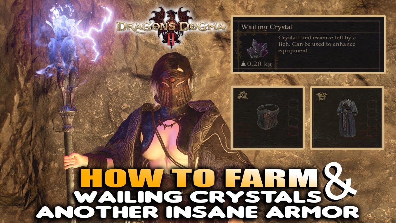 Dragons Dogma 2 - How to Farm Wailing Crystals, Fell Lord Bones ...