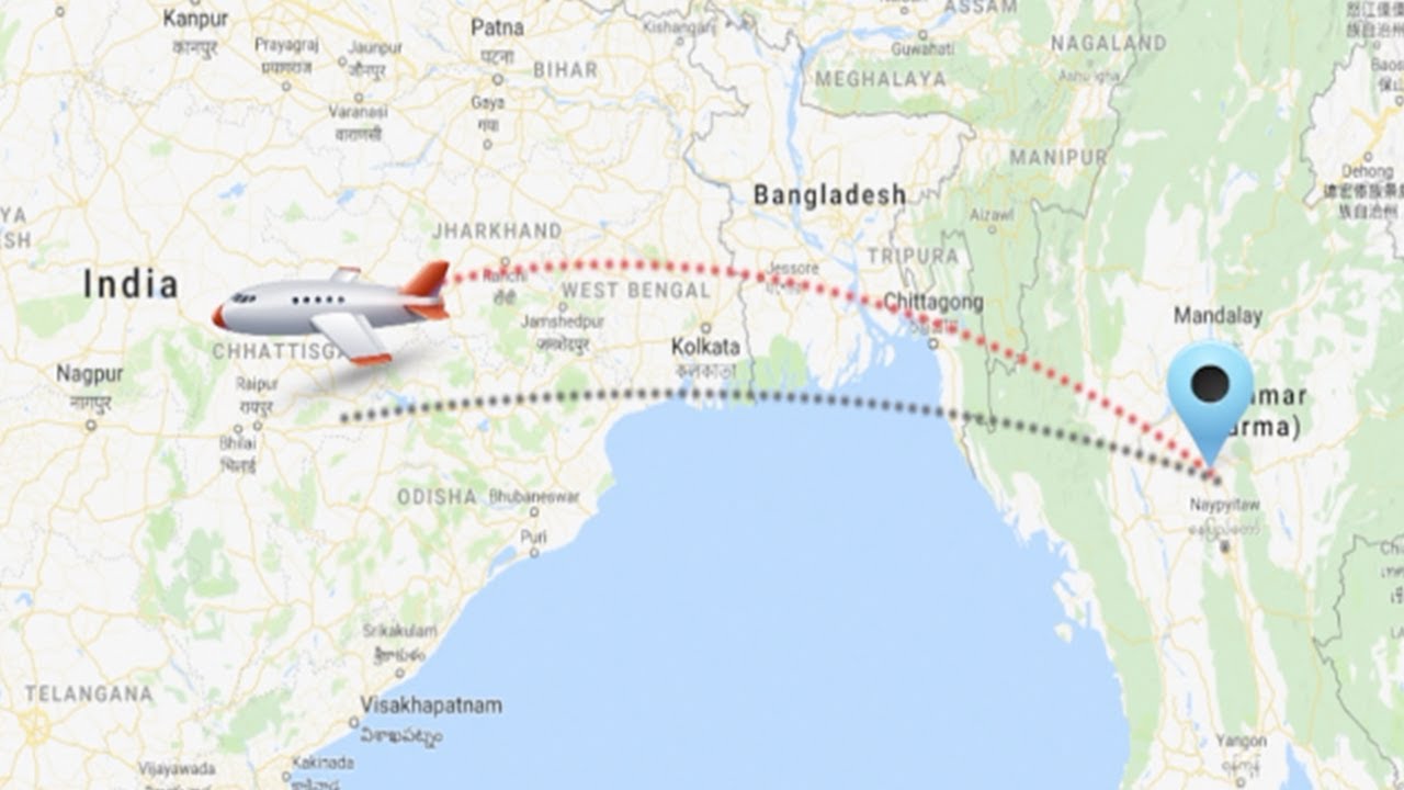 Airplane animation on map using apple motion for final cut pro x - YouTube