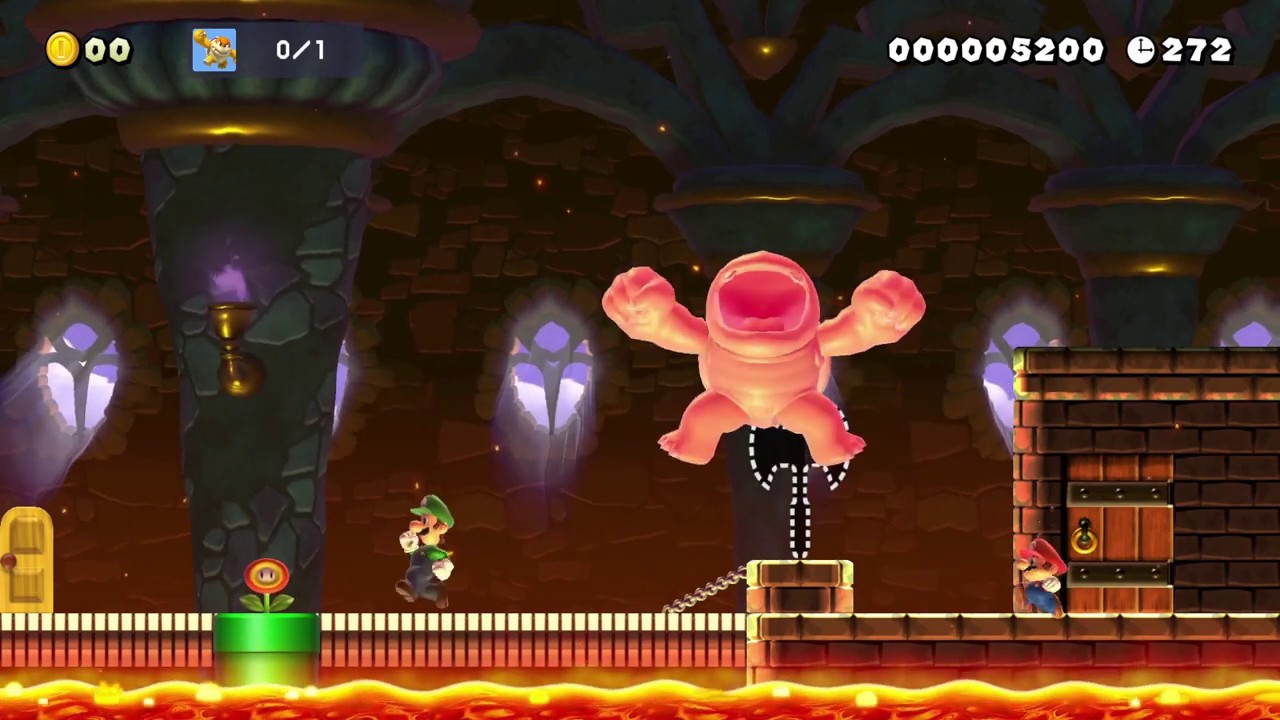 Playing Some Custom Mario Levels my Son Made - YouTube