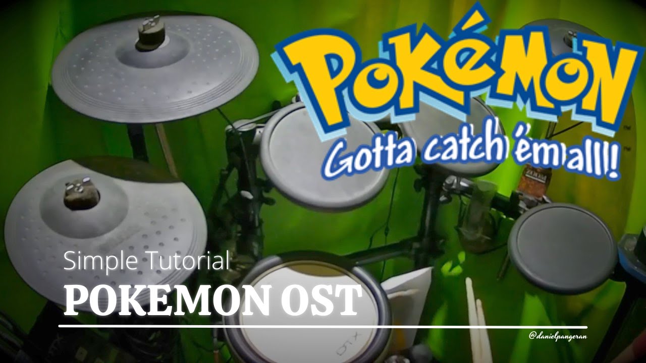 Pokemon OST (Simple Drum Tutorial) - YouTube
