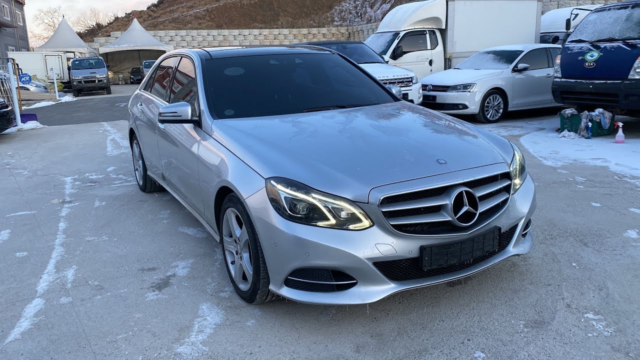 2014 Benz E250 EB062678+LEATHER SEATS+USB+Silver+Airbag+Radio - YouTube