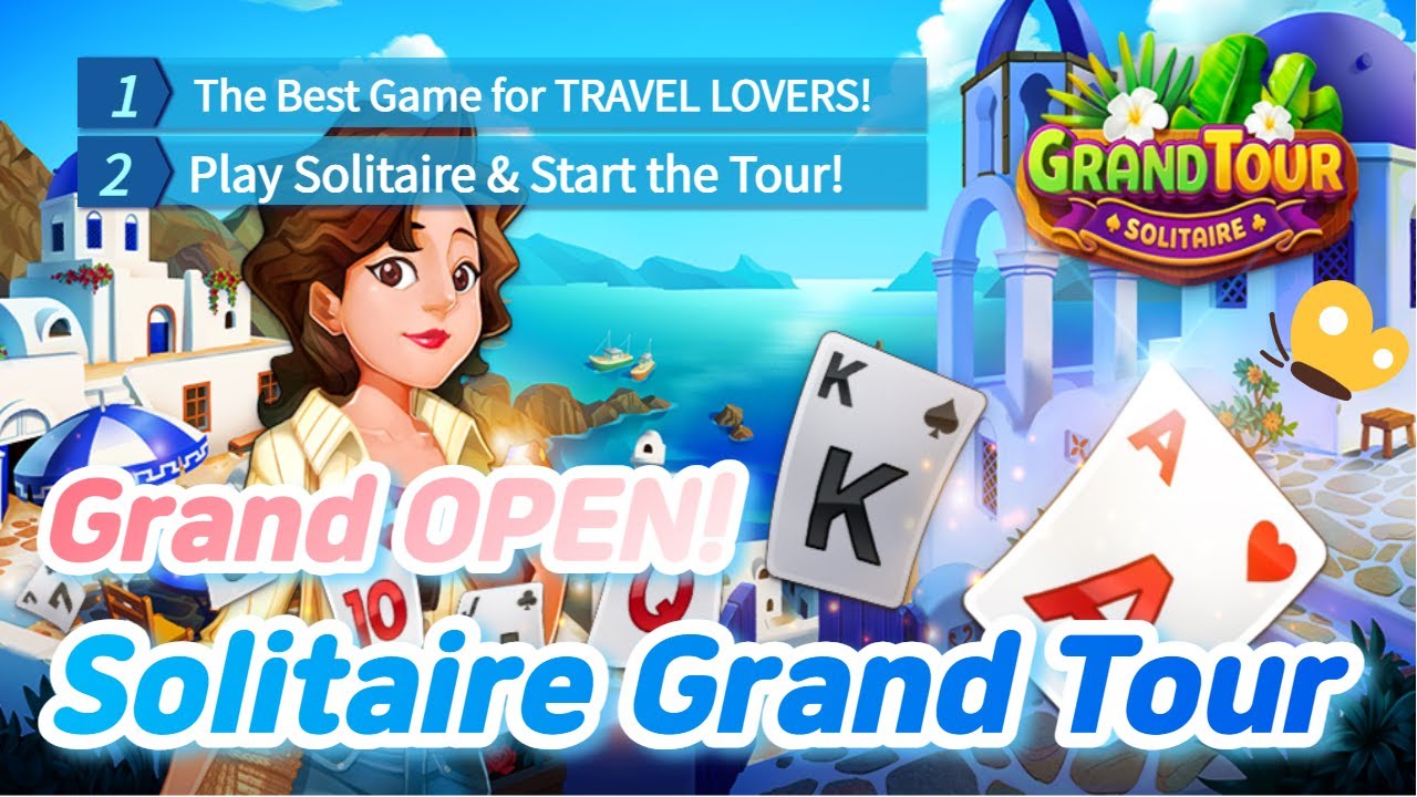 Solitaire TriPeaks: Grand Tour _The best game for Travel lovers! - YouTube