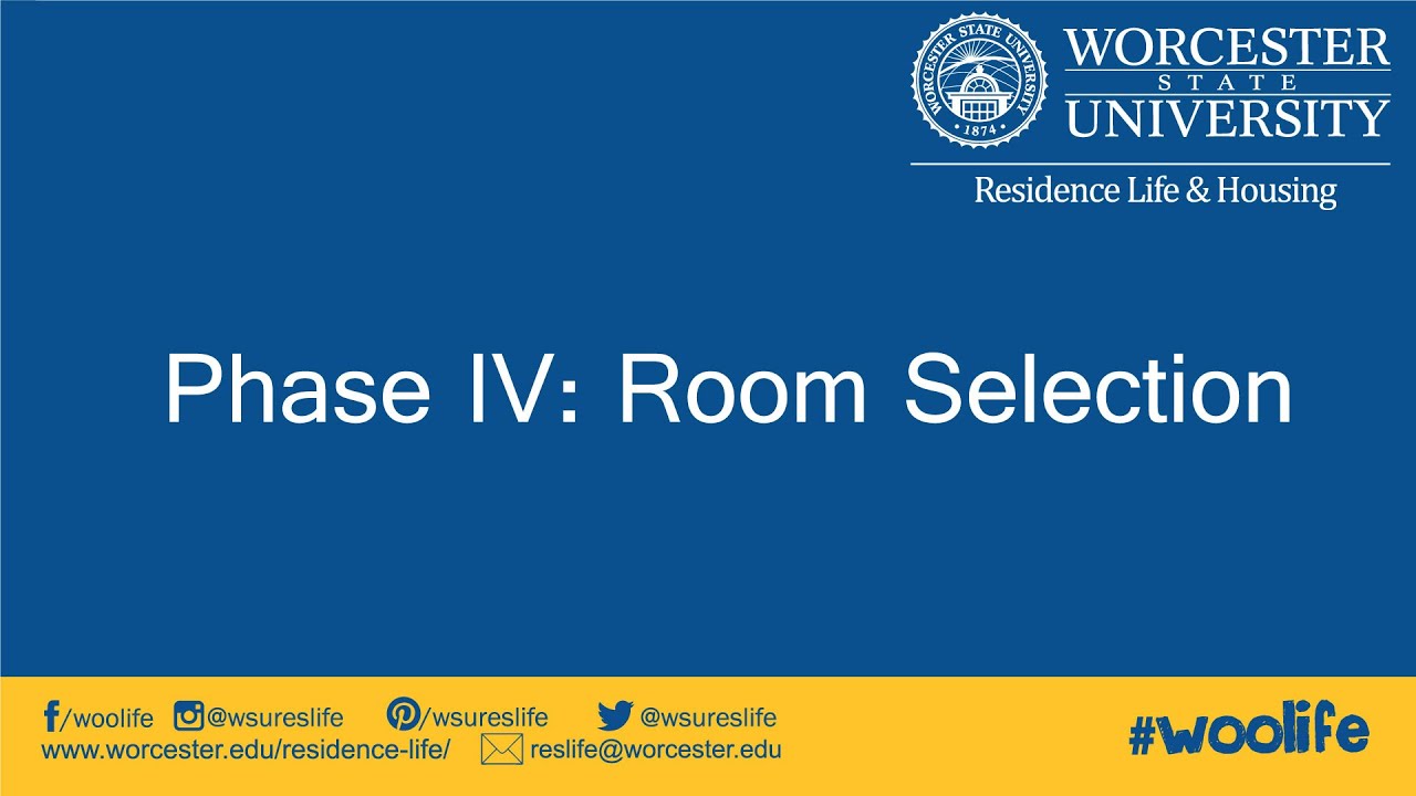 Phase IV - Room Selection - YouTube